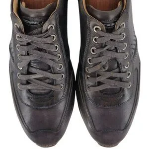 Magnanni | Shoes | Magnanni Spain Patina Gray Leather Fashion Sneakers ...